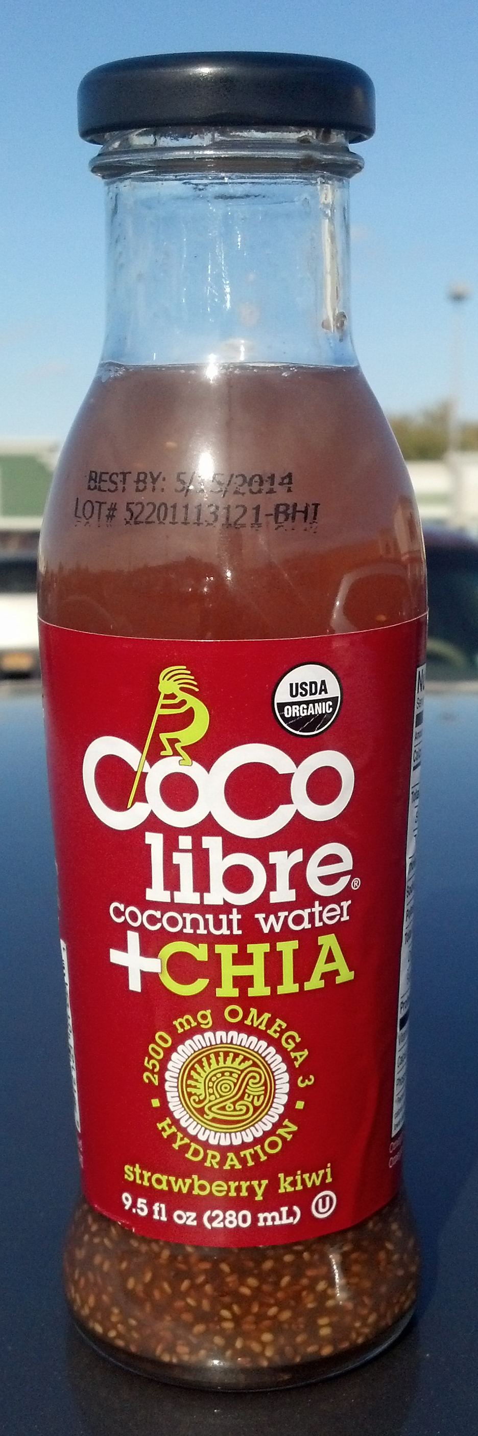 Coco Libre Coconut Water + Chia Strawberry Kiwi - Thirsty Dudes