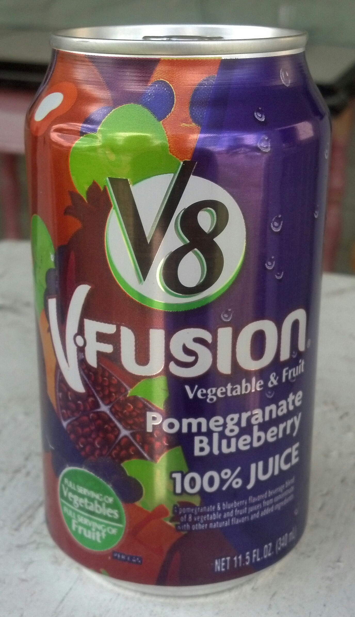 V8 V-Fusion Pomegranate Blueberry - Thirsty Dudes