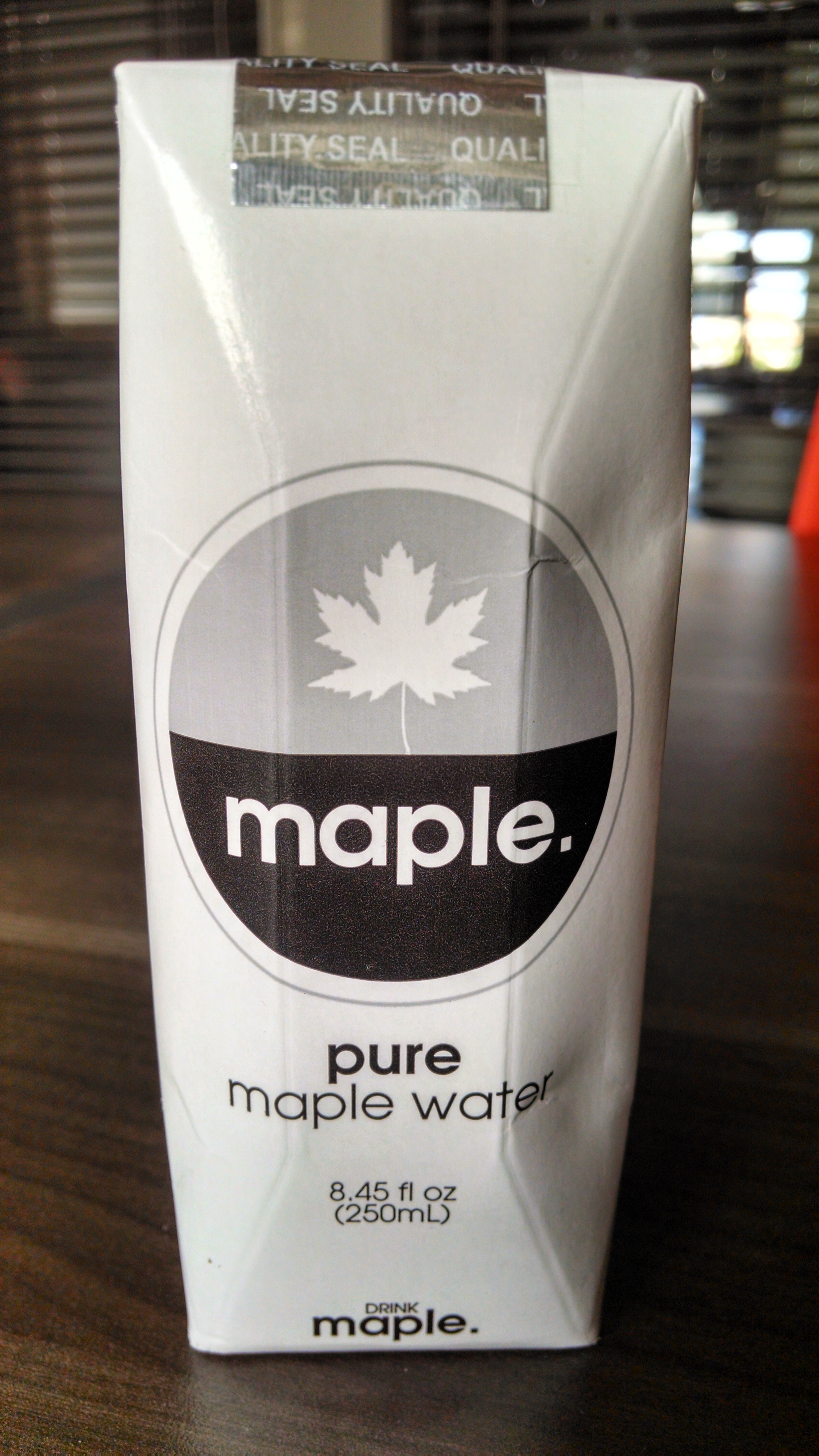 Maple. Pure Maple Water - Thirsty Dudes