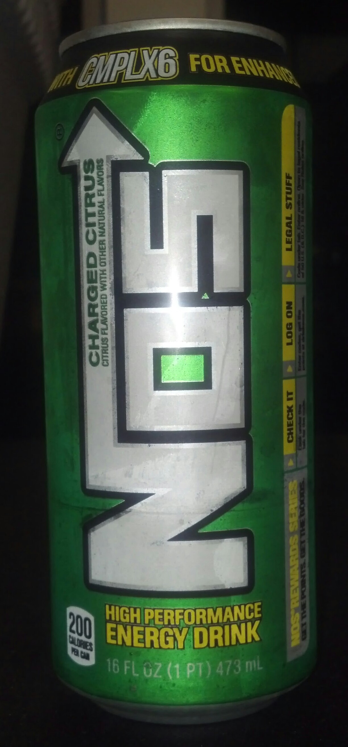 NOS High Performance Energy Drink Charged Citrus - Thirsty Dudes