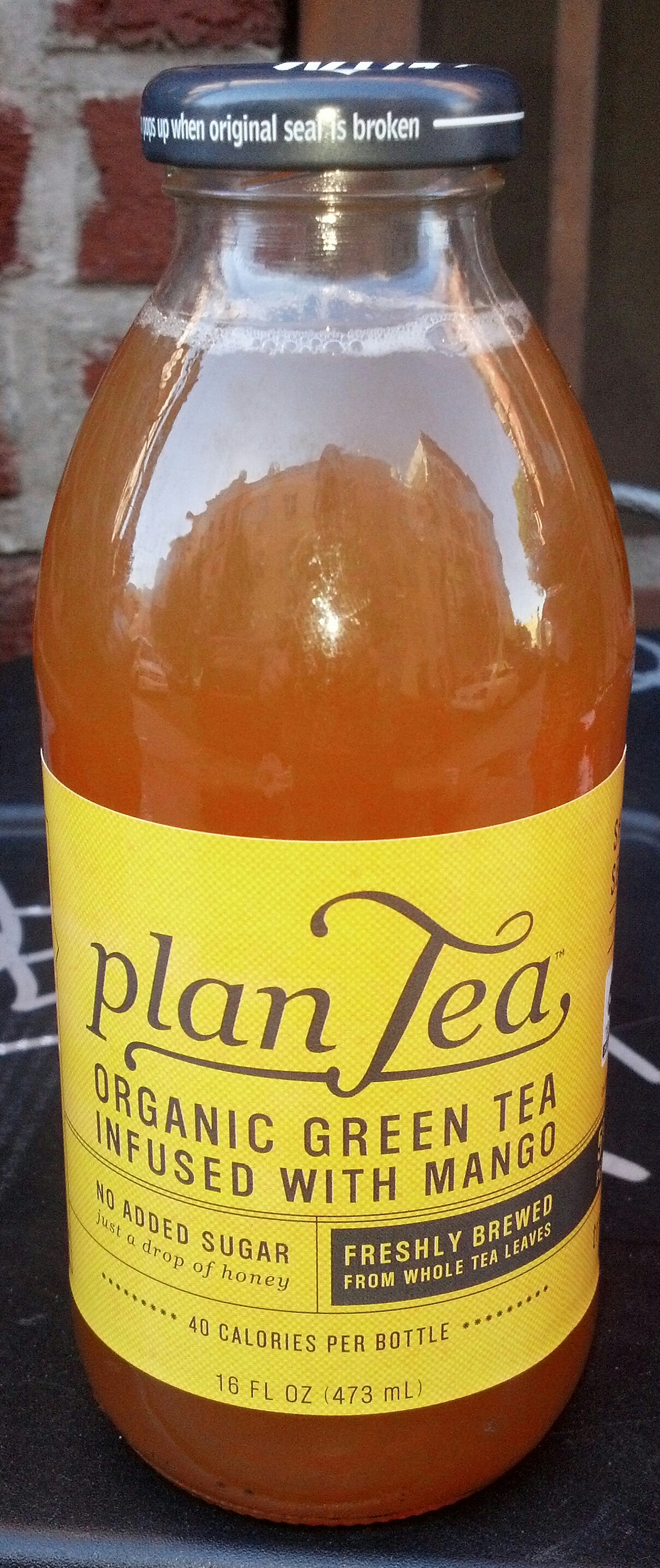 Plan Tea Organic Green Tea Infused With Mango - Thirsty Dudes