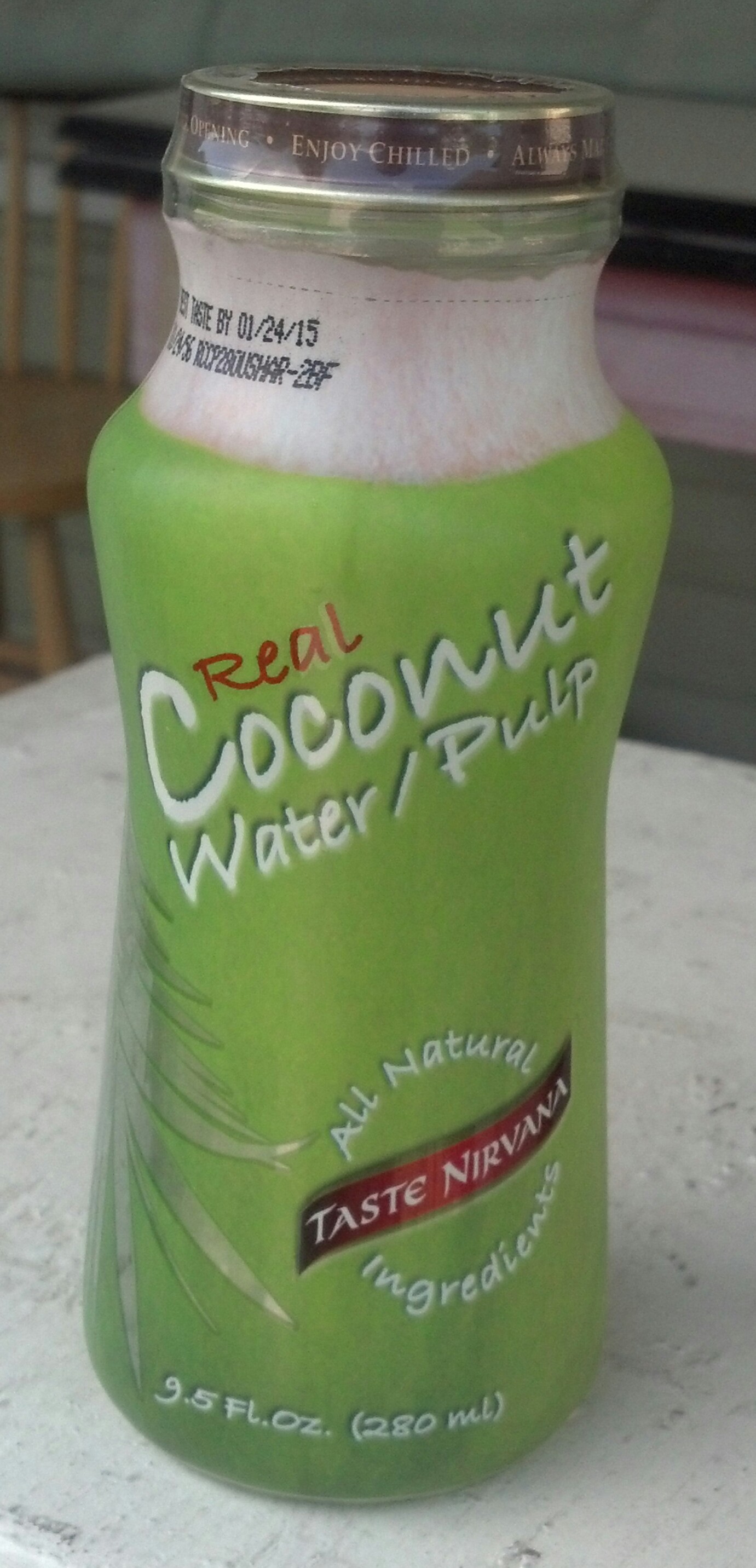 Taste Nirvana Real Coconut Water / Pulp - Thirsty Dudes