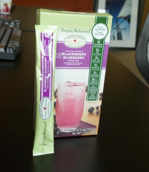 Archer Farms Simply Balanced Blackberry Blueberry Drink Mix - Thirsty Dudes