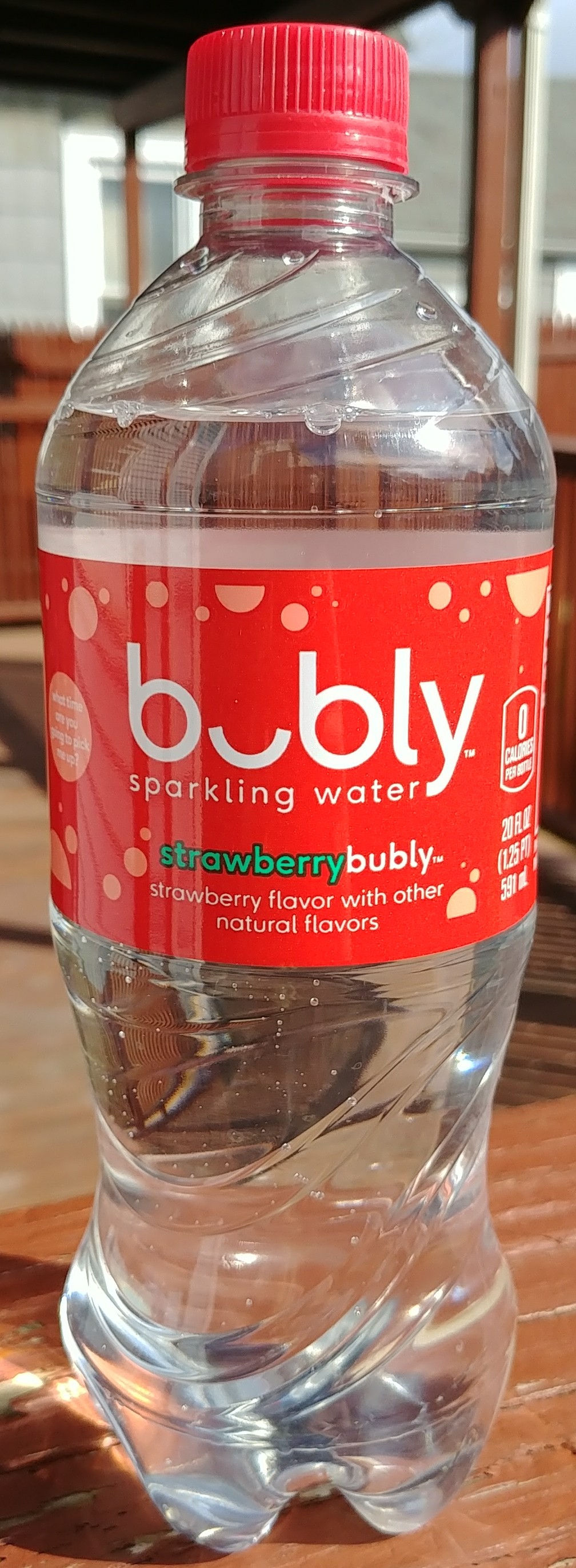 Bubbly Sparkling Water Strawberry - Thirsty Dudes