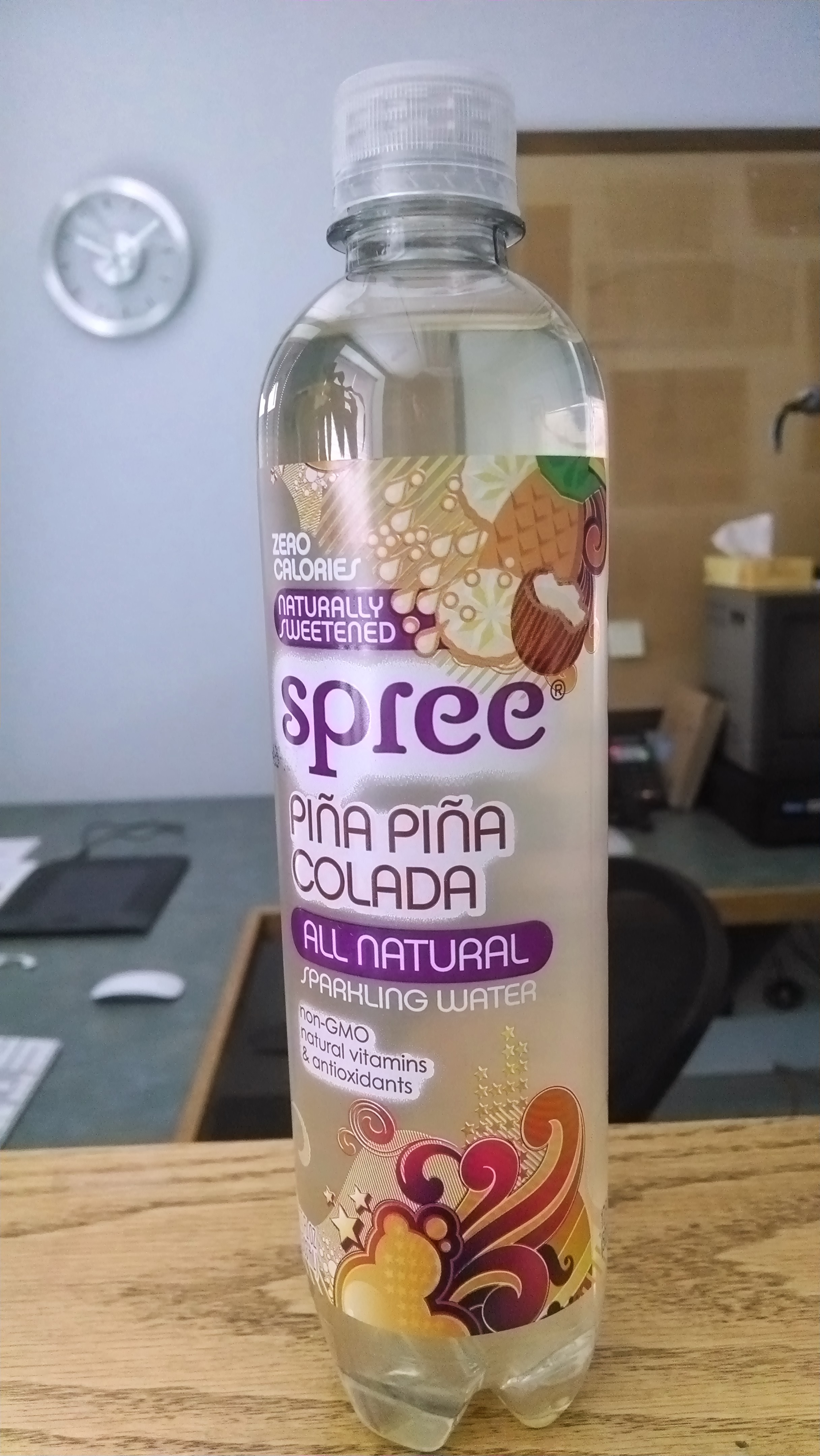 Spree All Natural Sparkling Water Pina Pina Colada - Thirsty Dudes