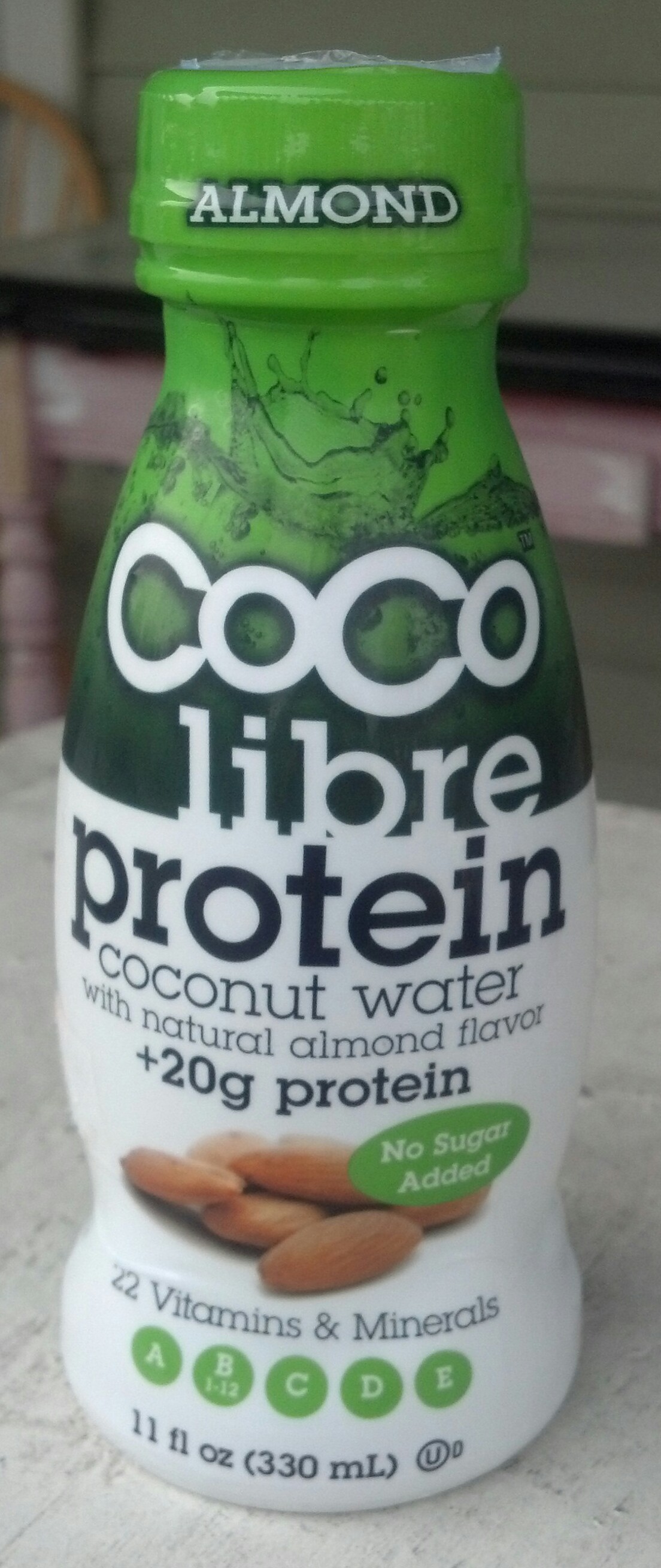 Coco Libre Protein Coconut Water Almond - Thirsty Dudes