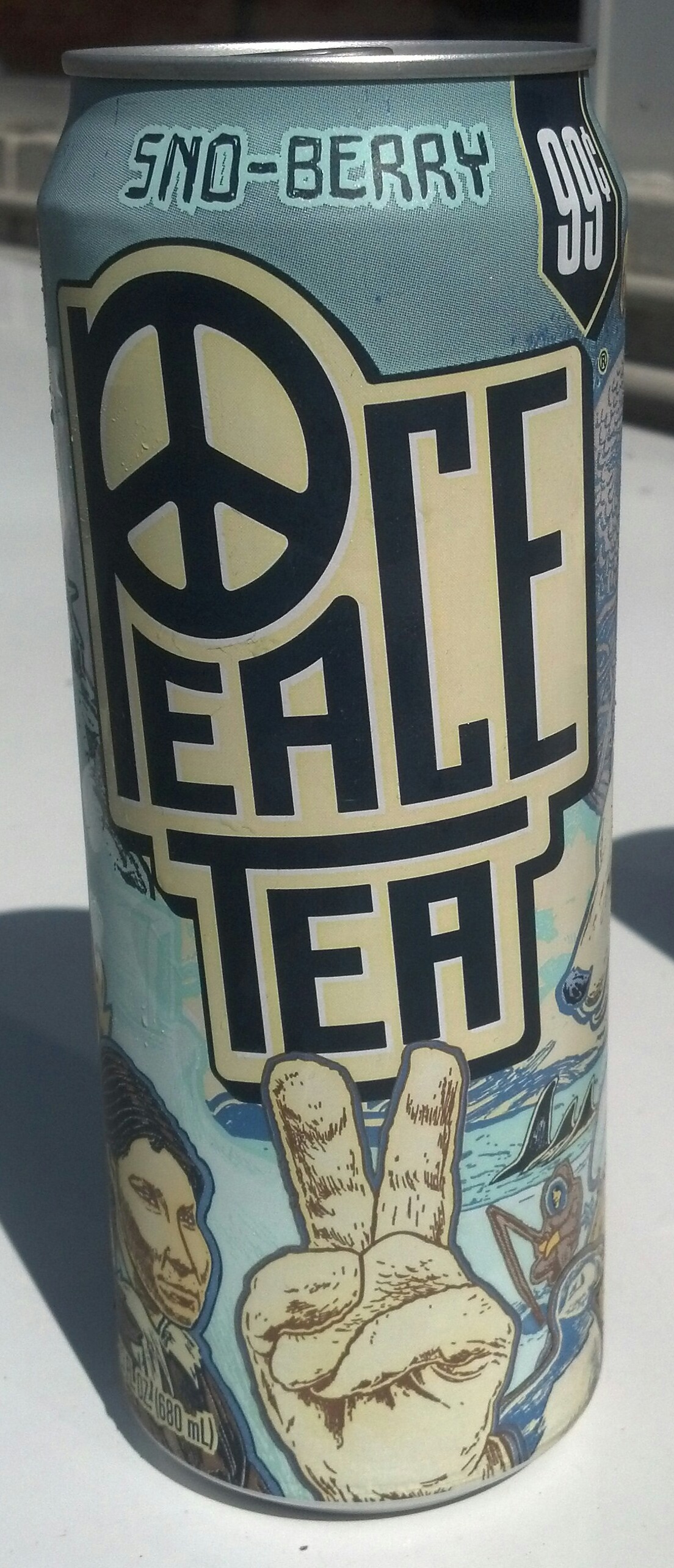 Peace Tea Sno-Berry - Thirsty Dudes