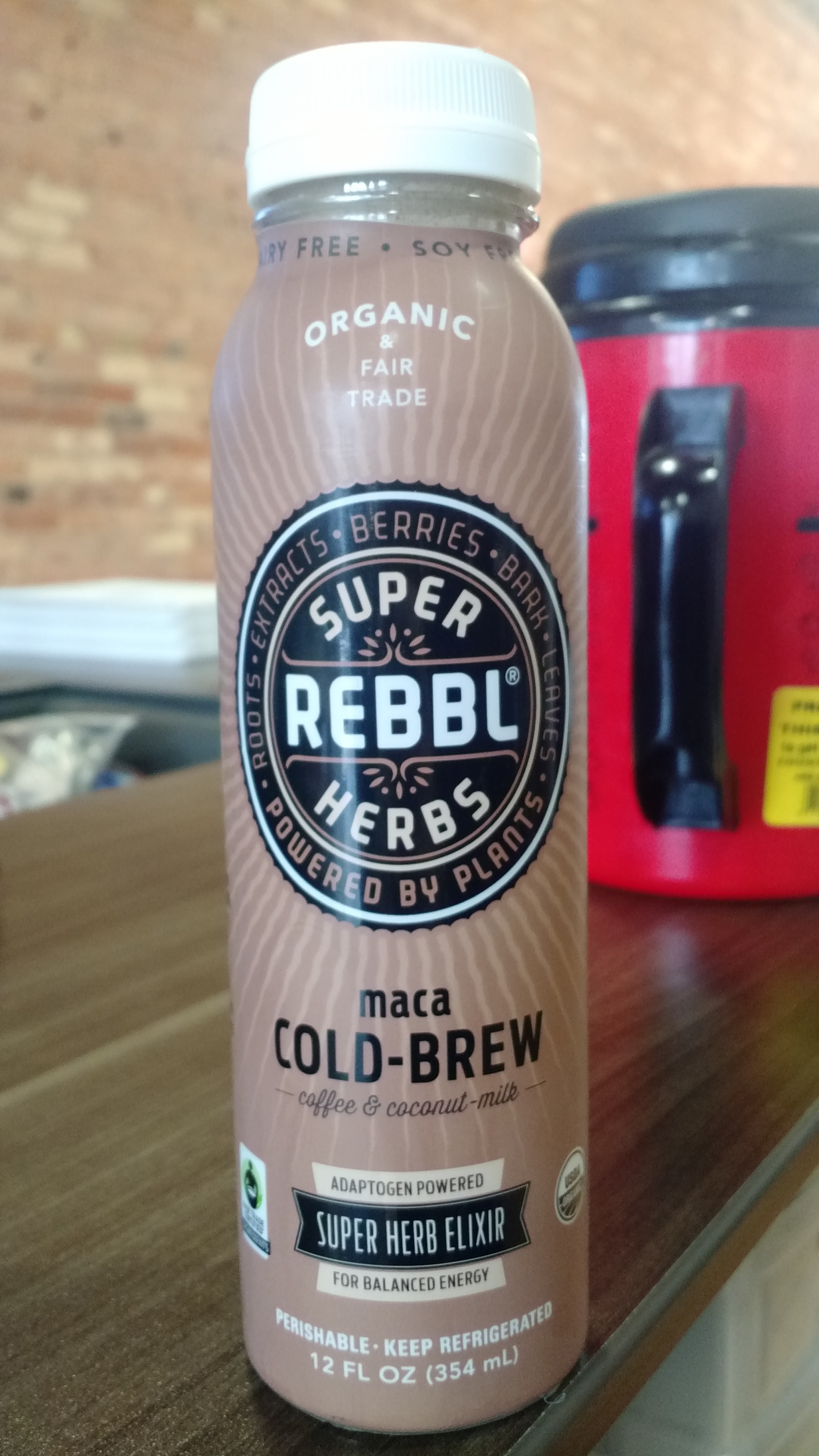 REBBL Super Herb Elixer Maca Cold-Brew - Thirsty Dudes