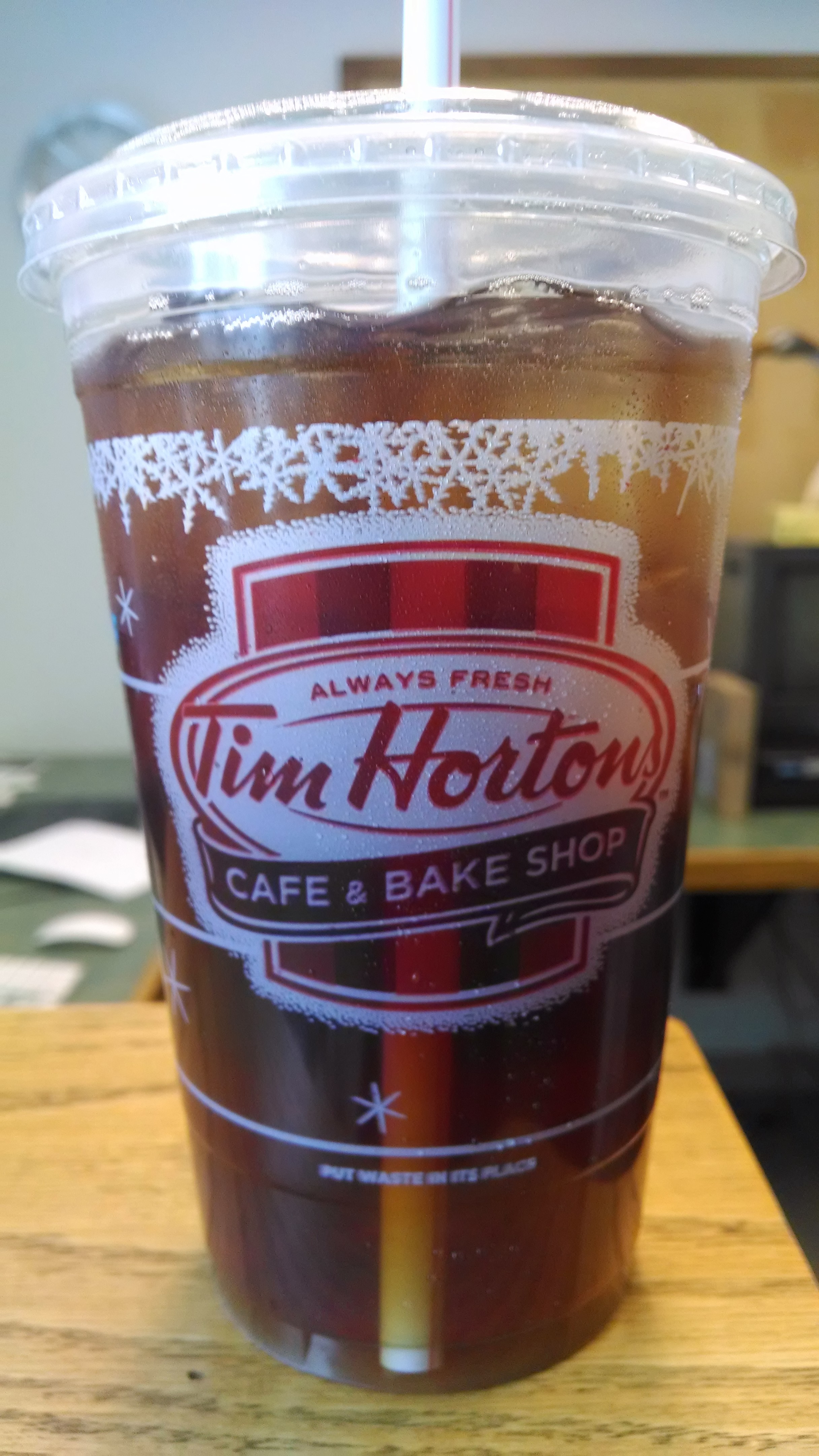 Tim Horton's Sweet Tea - Thirsty Dudes