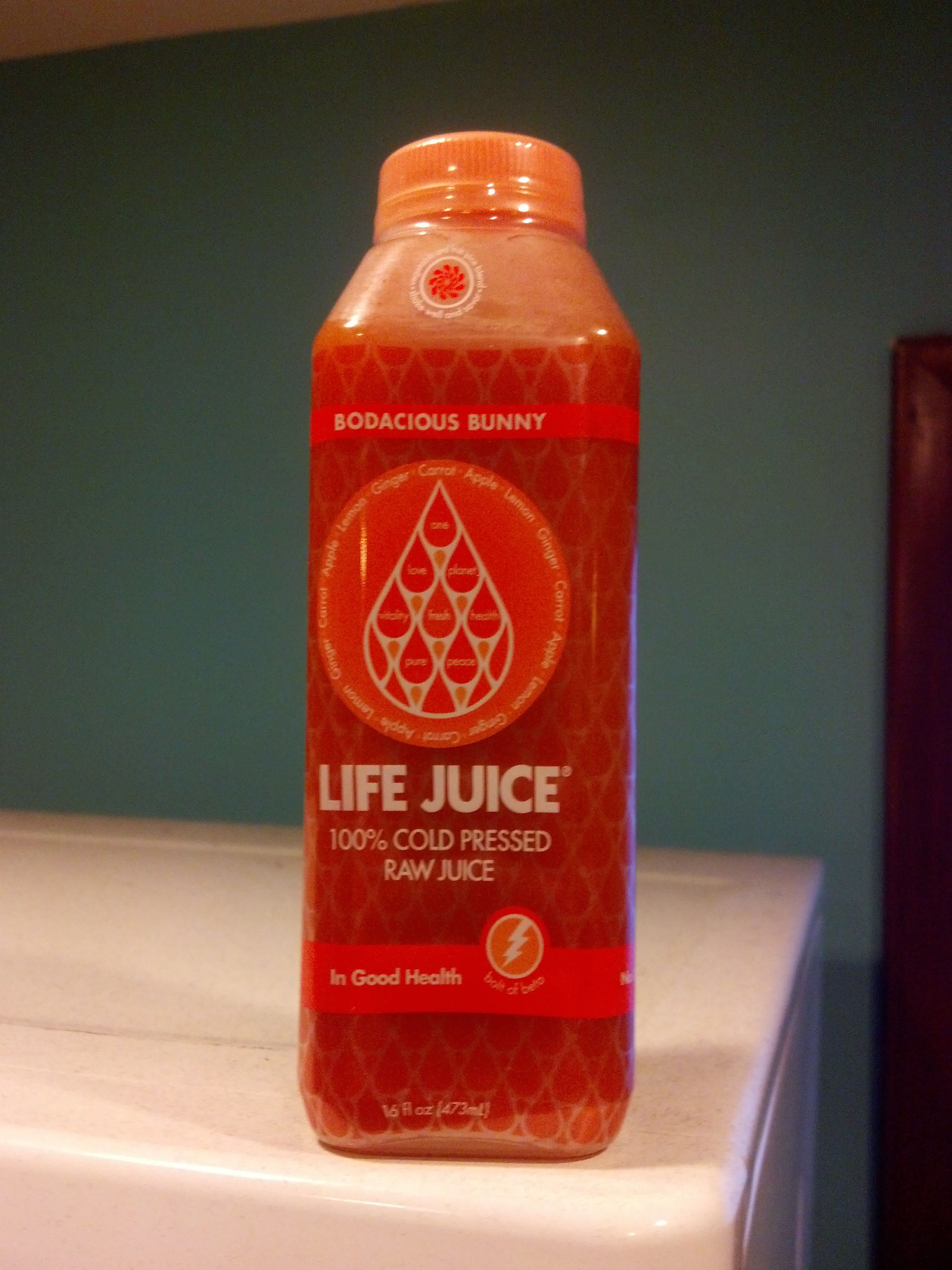 Life Juice 100% Cold Pressed Raw Juice Bodacious Bunny - Thirsty Dudes