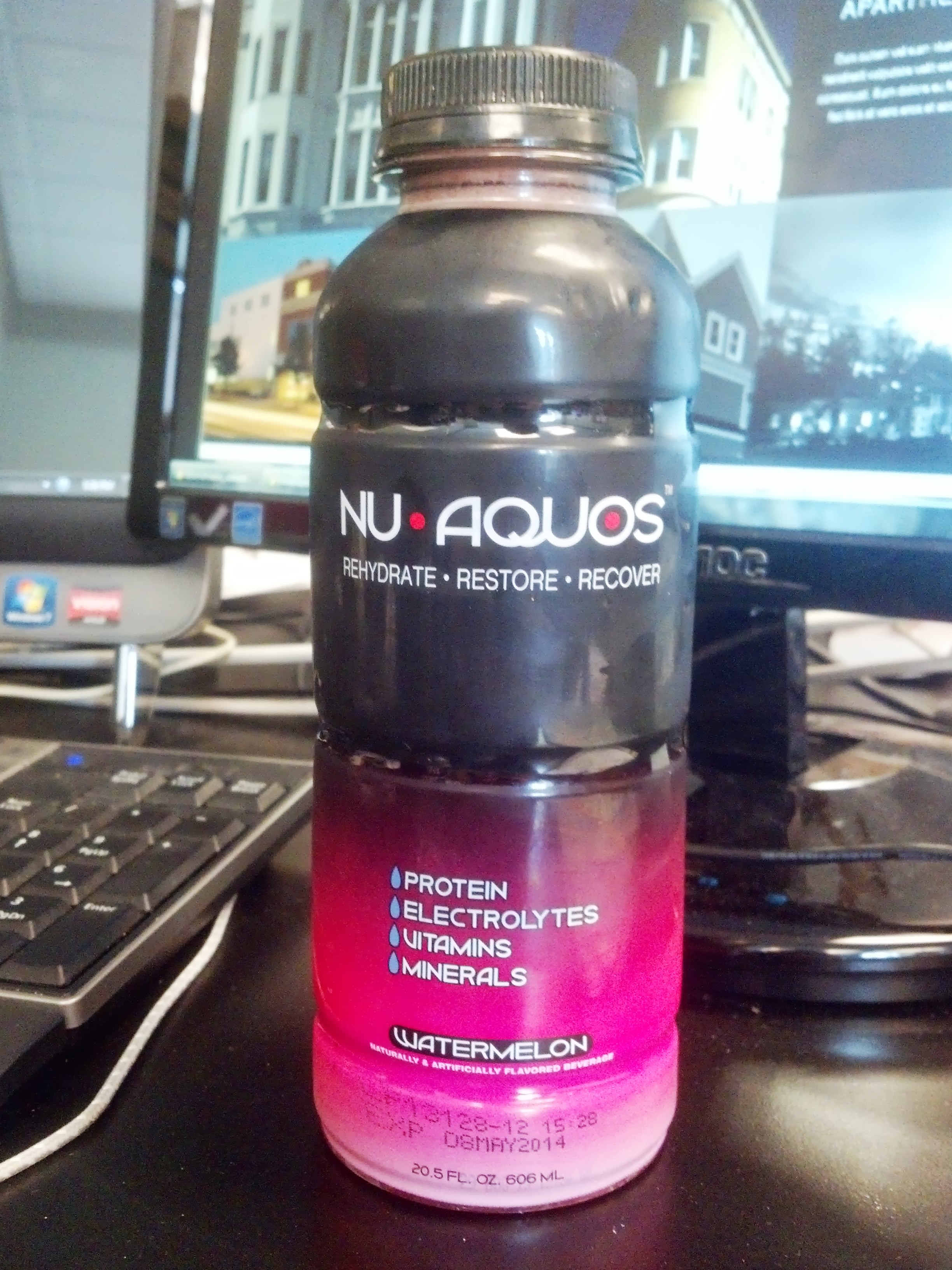 Nu Aquos Rehydrate Restore Recover Watermelon - Thirsty Dudes