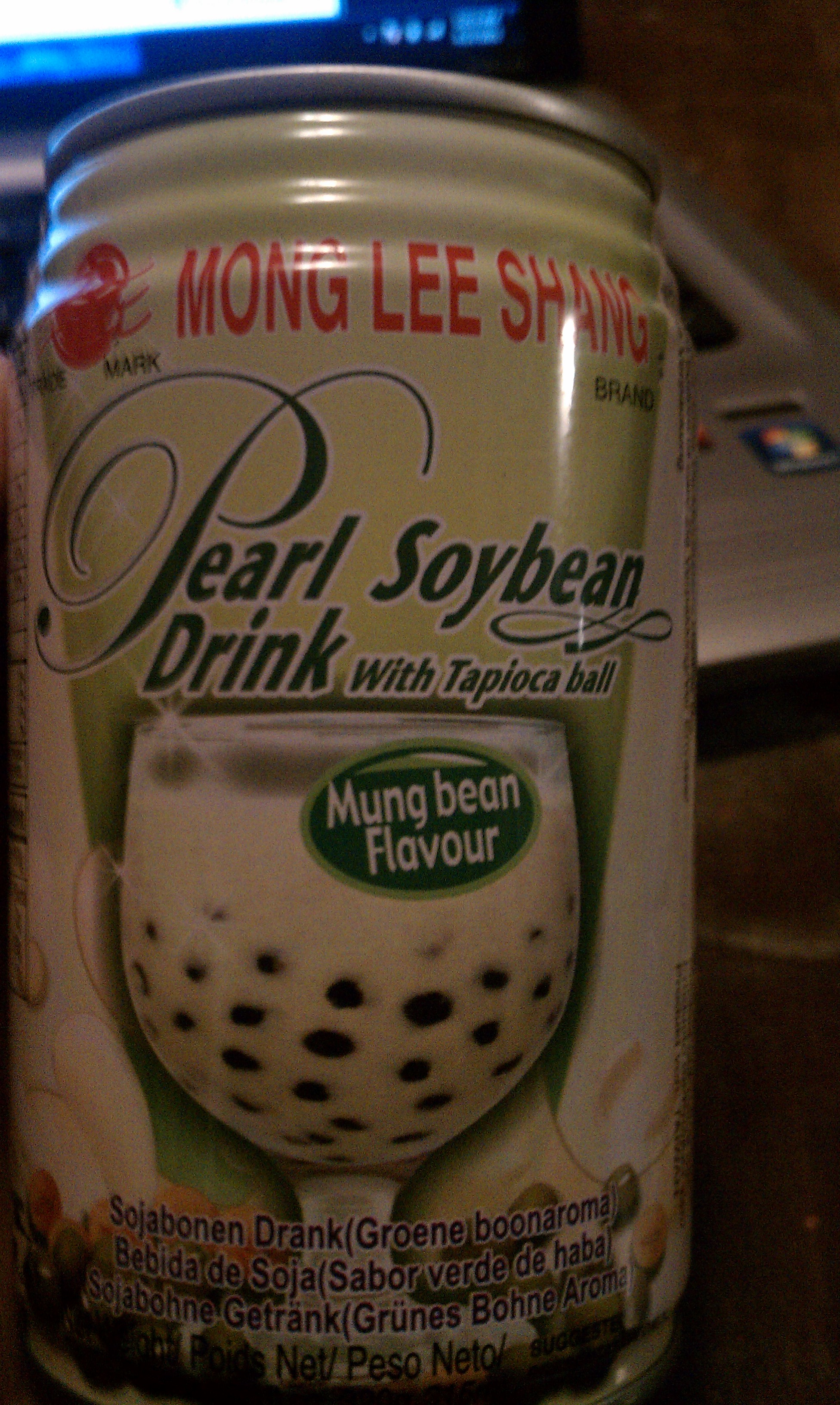 Mong Lee Shang Pearl Soybean Drink Mung Bean Flavour - Thirsty Dudes