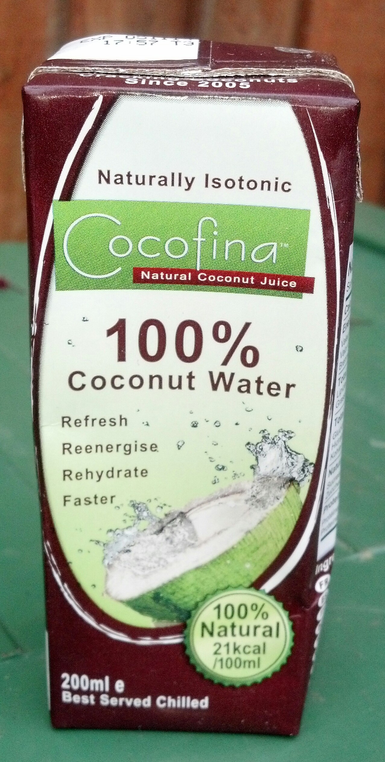 Cocofina 100% Coconut Water - Thirsty Dudes