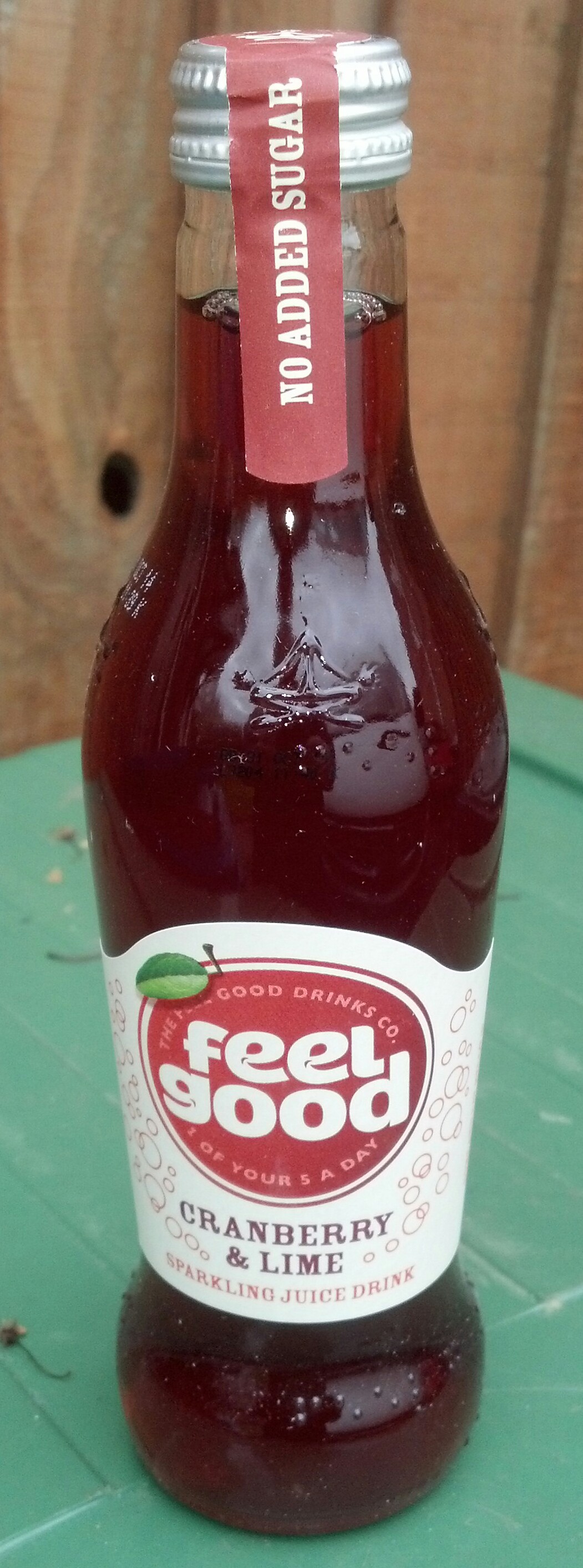 Feel Good Drinks Co. Sparkling Juice Drink Cranberry & Lime - Thirsty Dudes