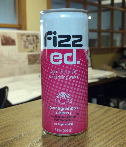 Fizz Ed. Pure Fruit Juice & Sparkling Water Pomegranate Cherry ...