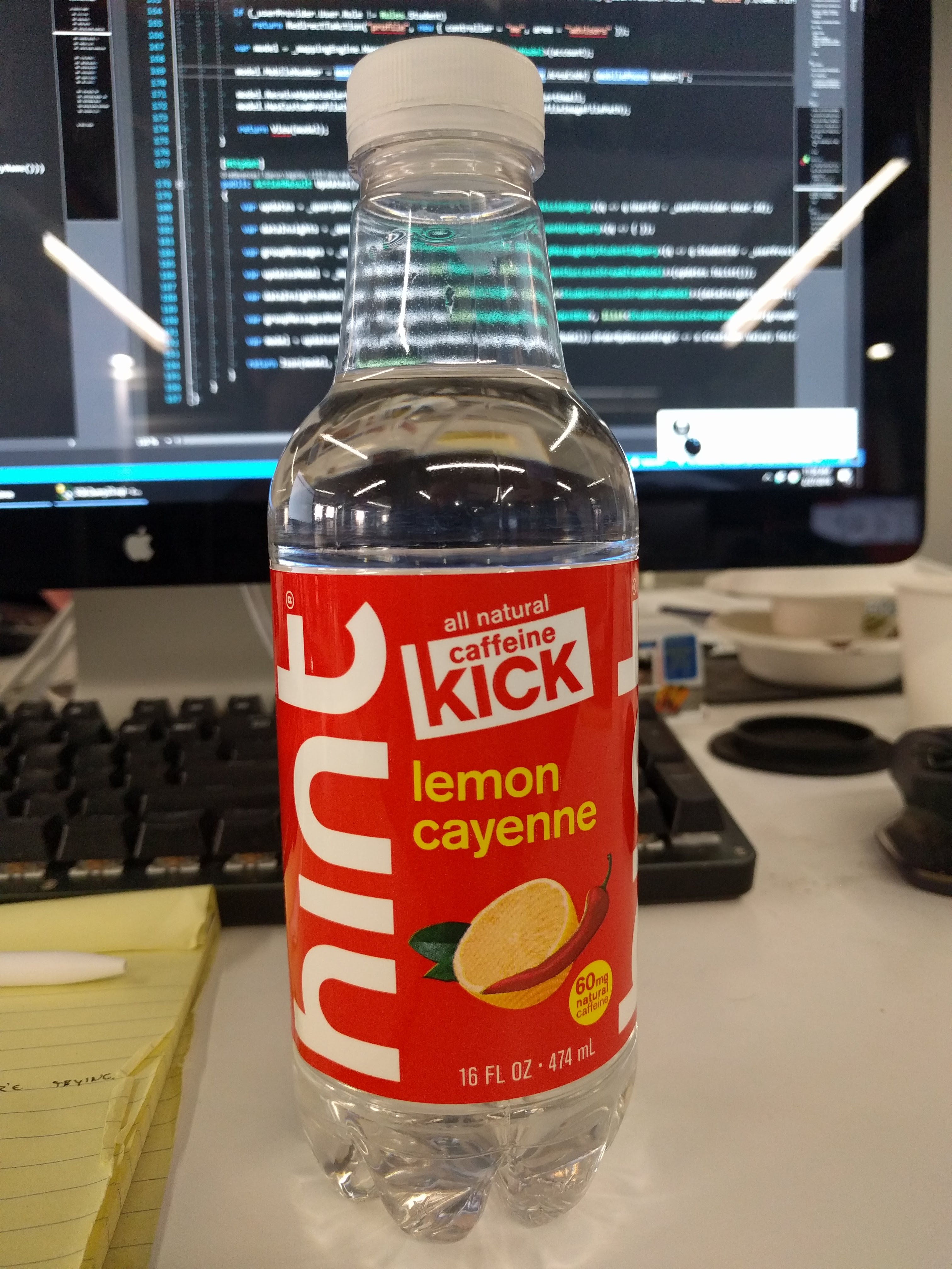 Hint Caffeine Kick Lemon Cayenne - Thirsty Dudes