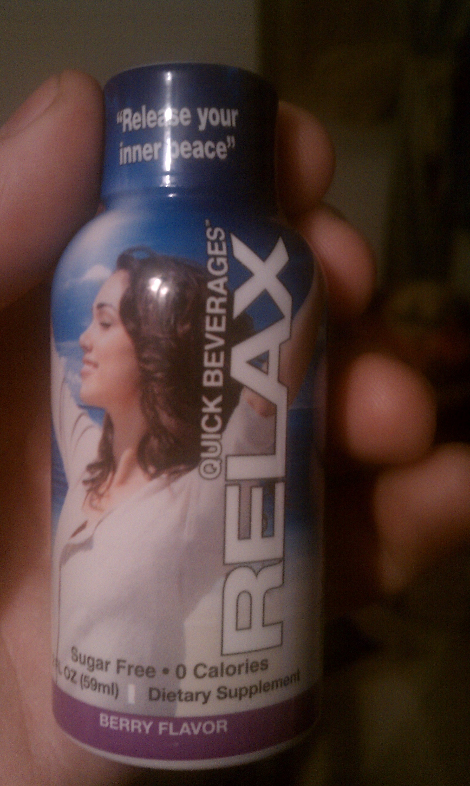 Quick Beverages Relax Berry Flavor - Thirsty Dudes